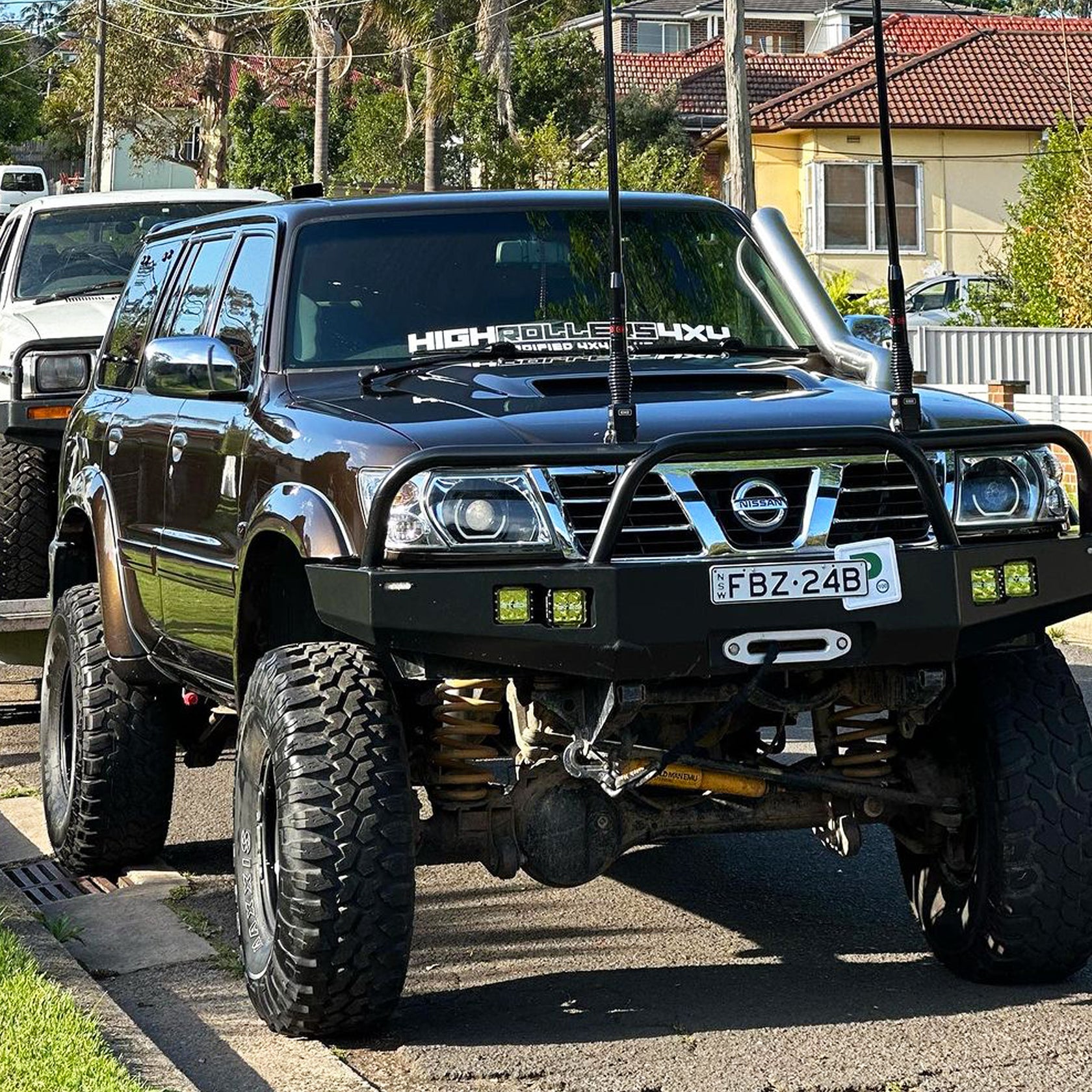 Modified 4x4 Club Window Banner – High Rollers 4x4
