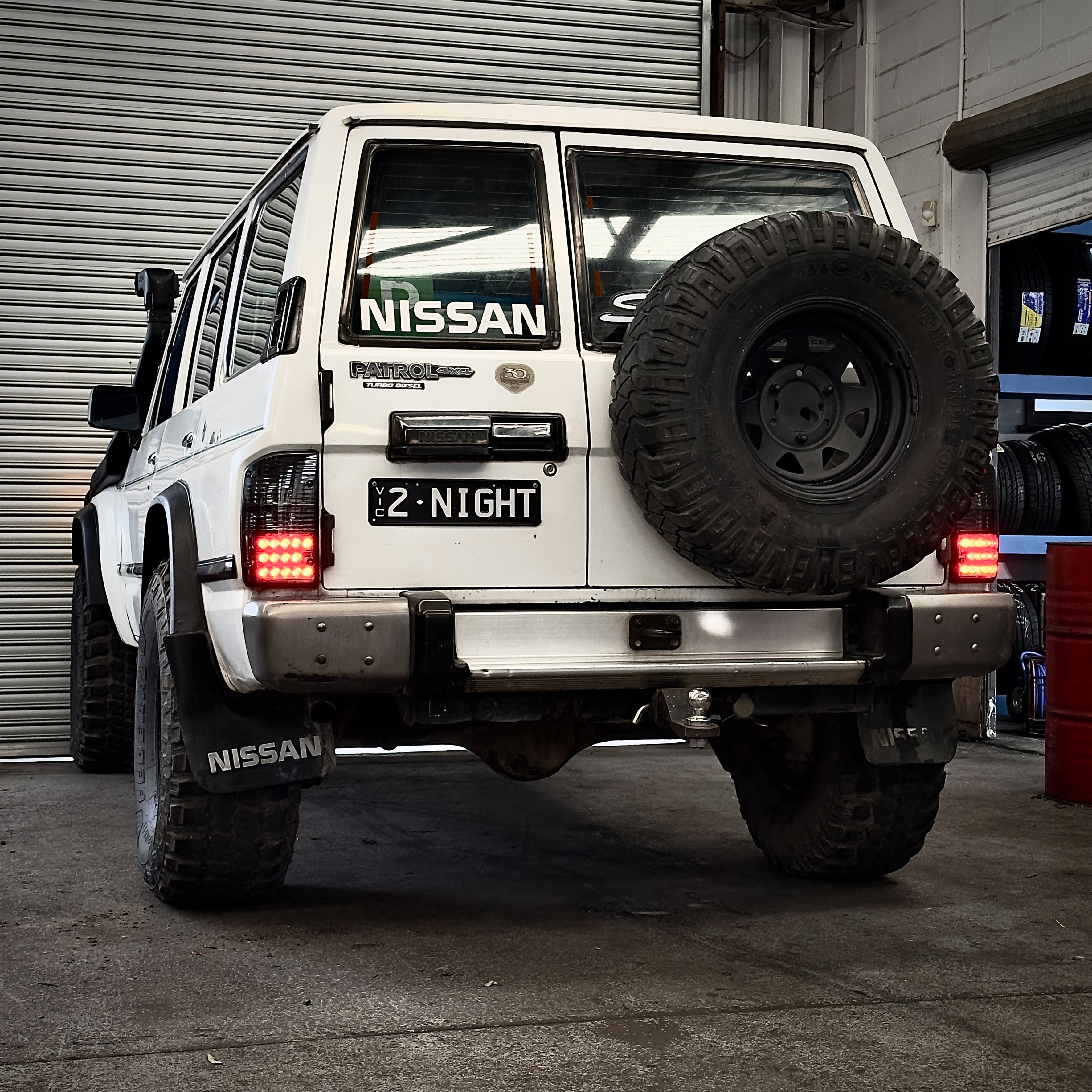 Smoked LED Tail Lights (Pair) - Nissan GQ Patrol (1988-1997) – High ...